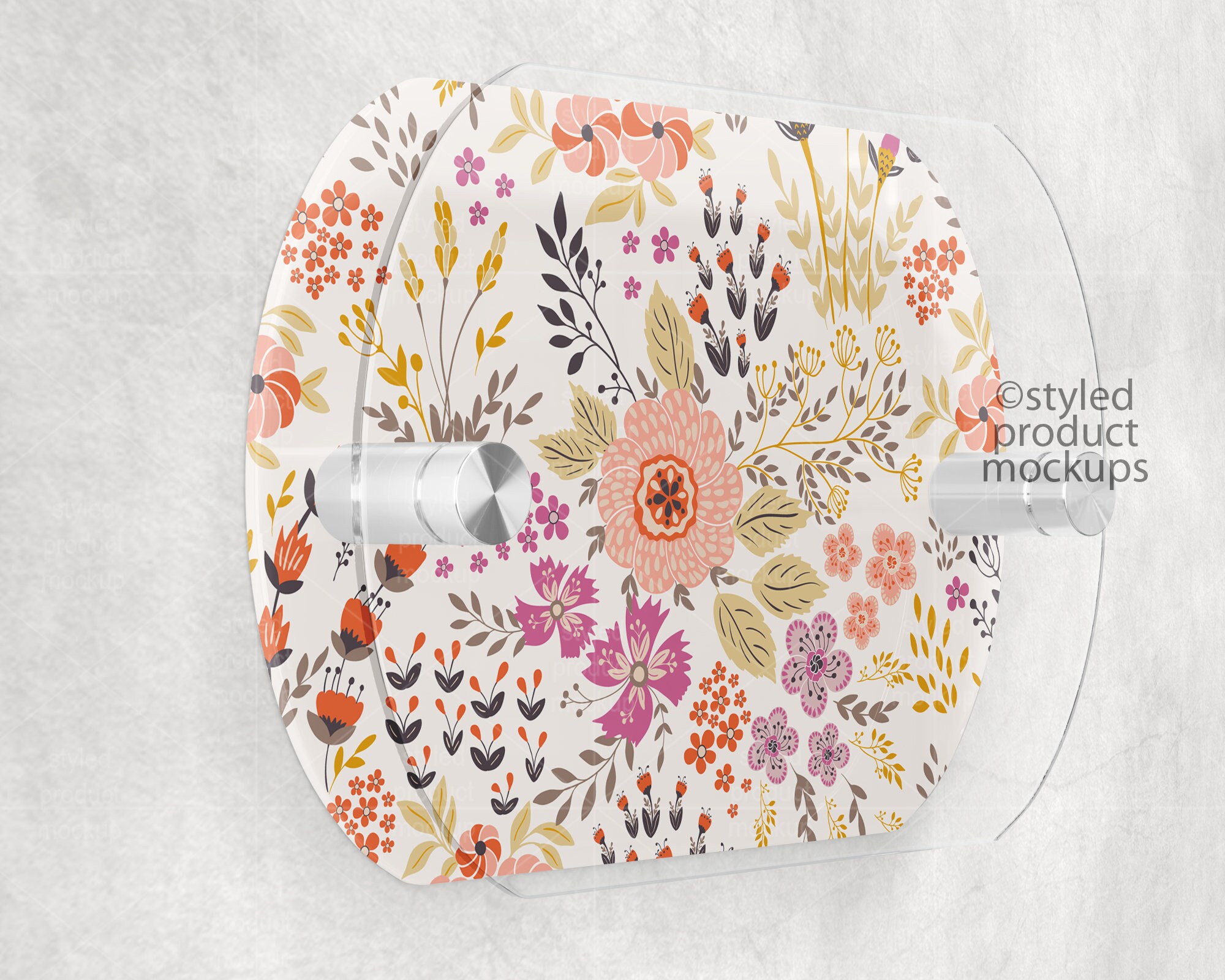 Dye sublimation house number sign with standoffs and clear | Etsy