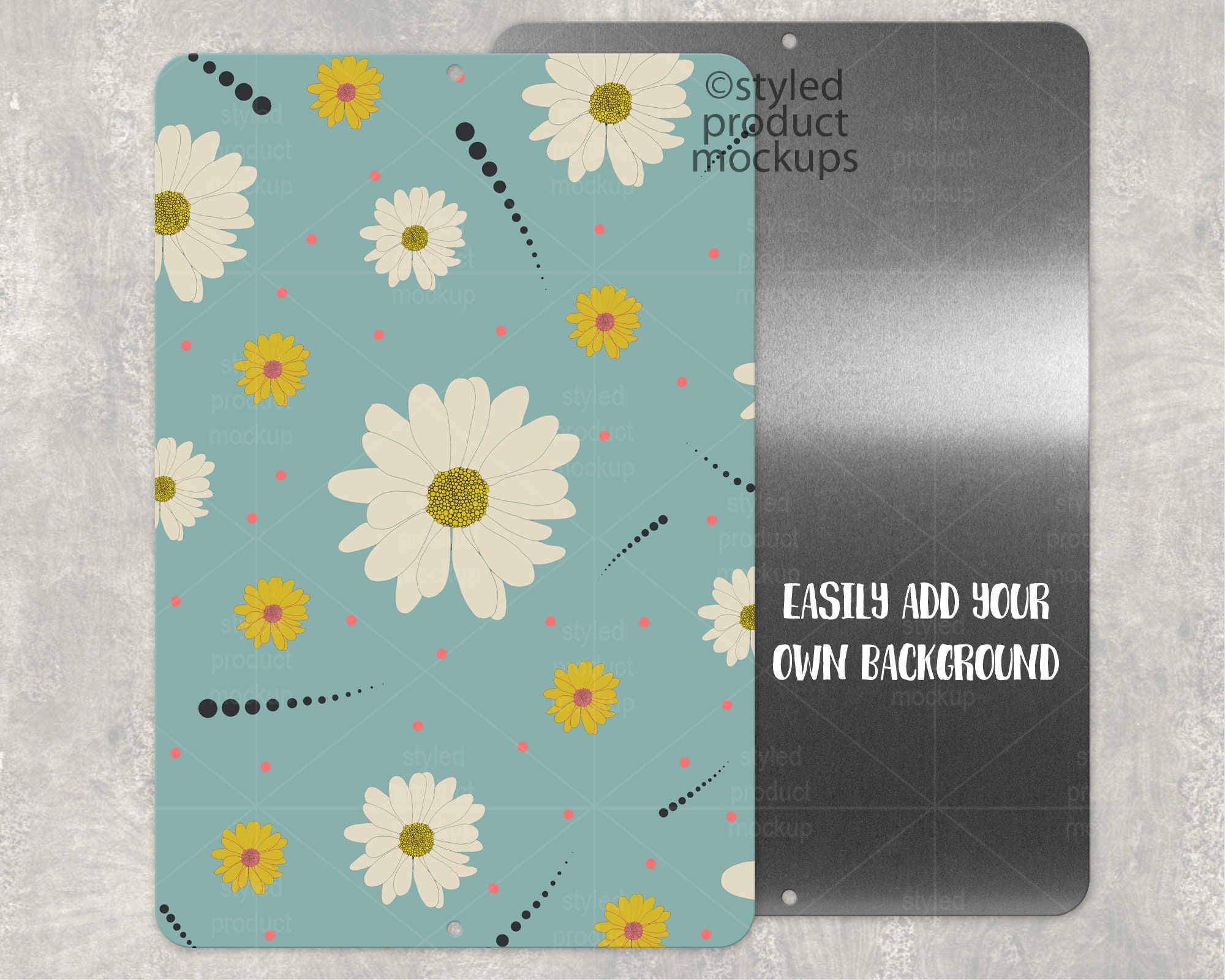 Dye sublimation 8 x 12 inch building sign Mockup Add your | Etsy