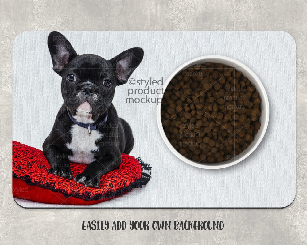 Dye Sublimation Pet Mat Mockup Template Add Your Own Image - Etsy