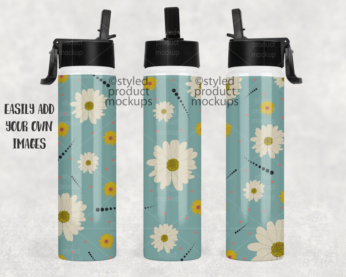 Dye Sublimation 25oz Hydro Sport Bottle Mockup Add Your Own - Etsy