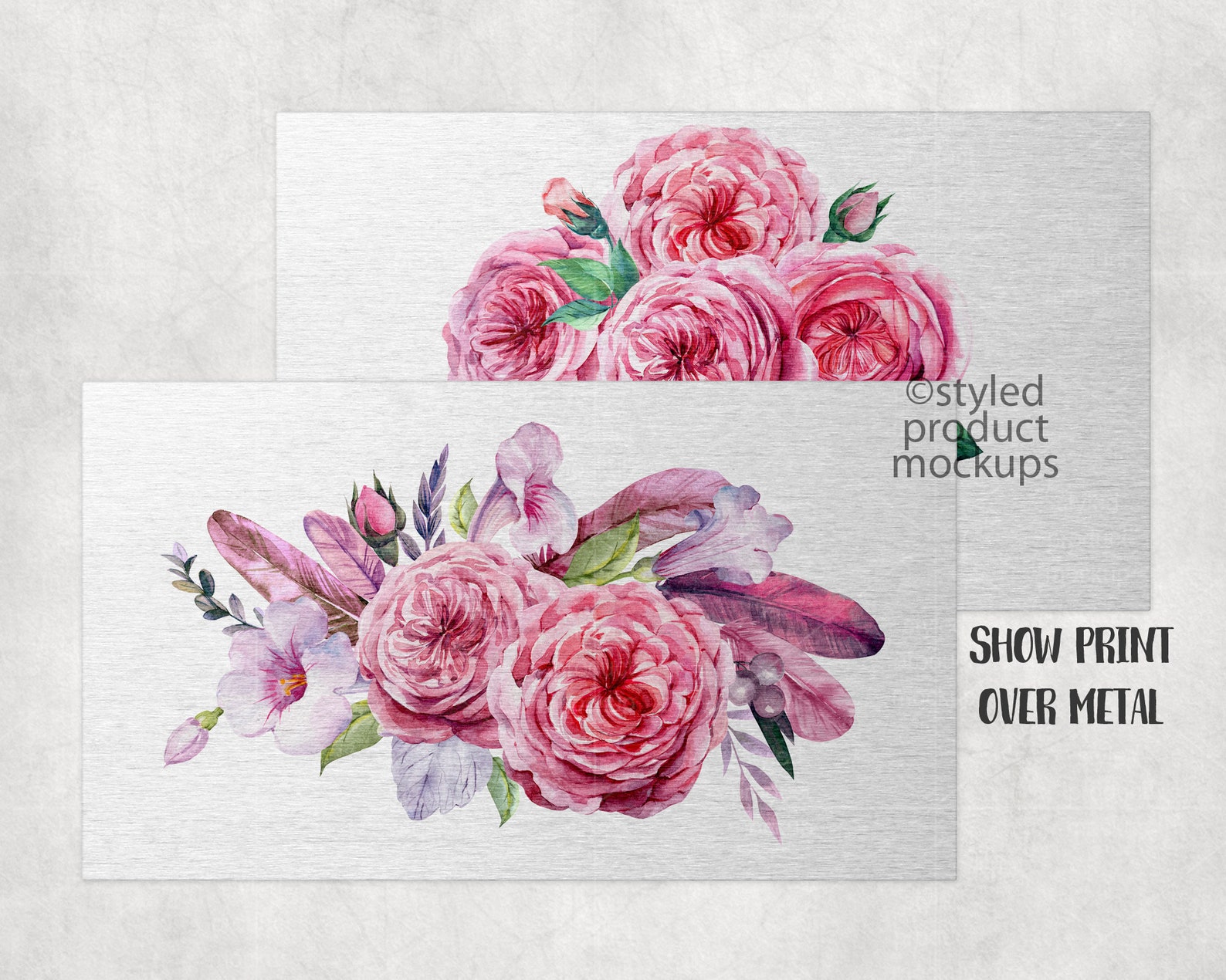 Dye Sublimation Aluminum Wallet Card Mockup Add Your Own - Etsy