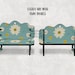 Dye Sublimation Memorial Mini Bench Mockup | Add Your Own Image and ...