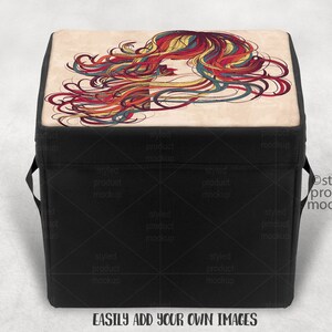 Dye Sublimation Storage Box Template Mockup Add Your Own Image and ...