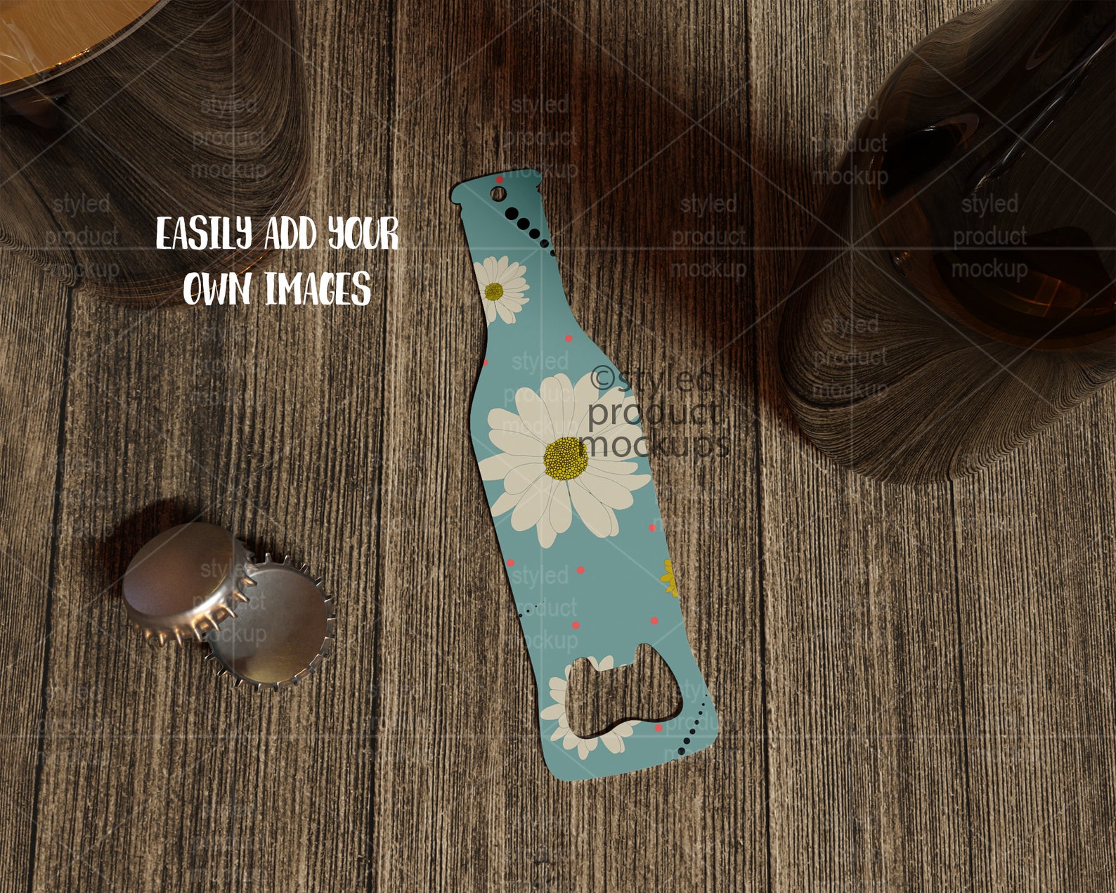 Dye Sublimation Bottle Shaped Bottle Opener With Keyring Hole - Etsy