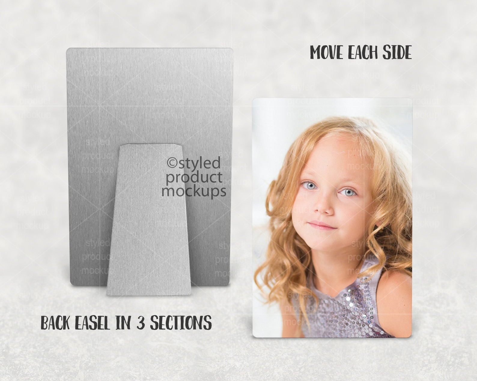 Dye Sublimation 4x6 Inch Aluminum Photo Panel With Easel - Etsy