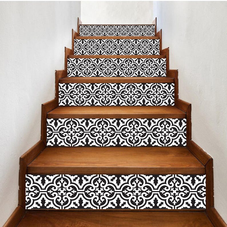 Stair Riser Decals - Peel and Stick, Removable Vinyl Strips - Etsy