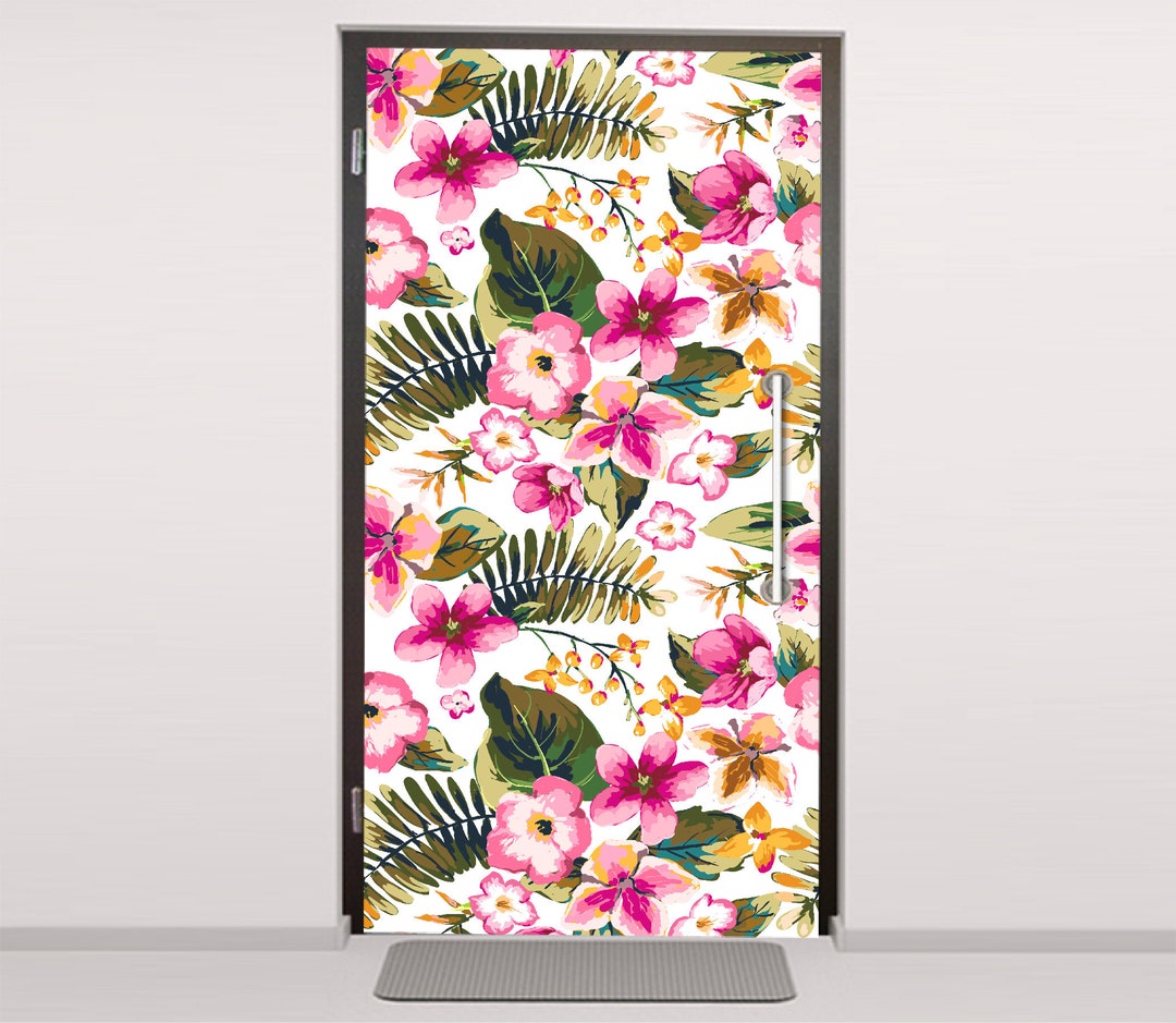 Door Wrap Peel and Stick Vinyl Decals for Doors, Closets, Cabinets ...