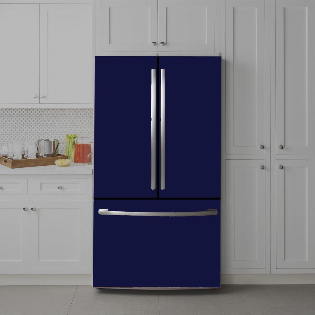 Fridge Wrap Refrigerator Vinyl Side by Side Decorative Fridge Decals ...