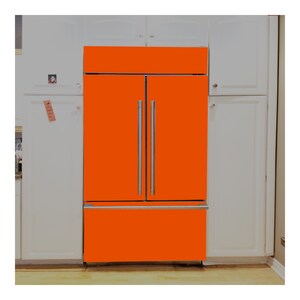 Fridge Wrap Refrigerator Vinyl Removable Side by Side Mini Fridge ...