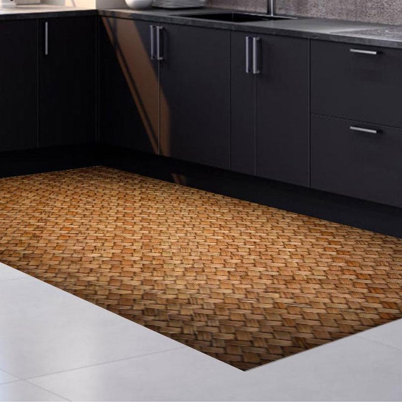 Vinyl Floor Mat - Etsy