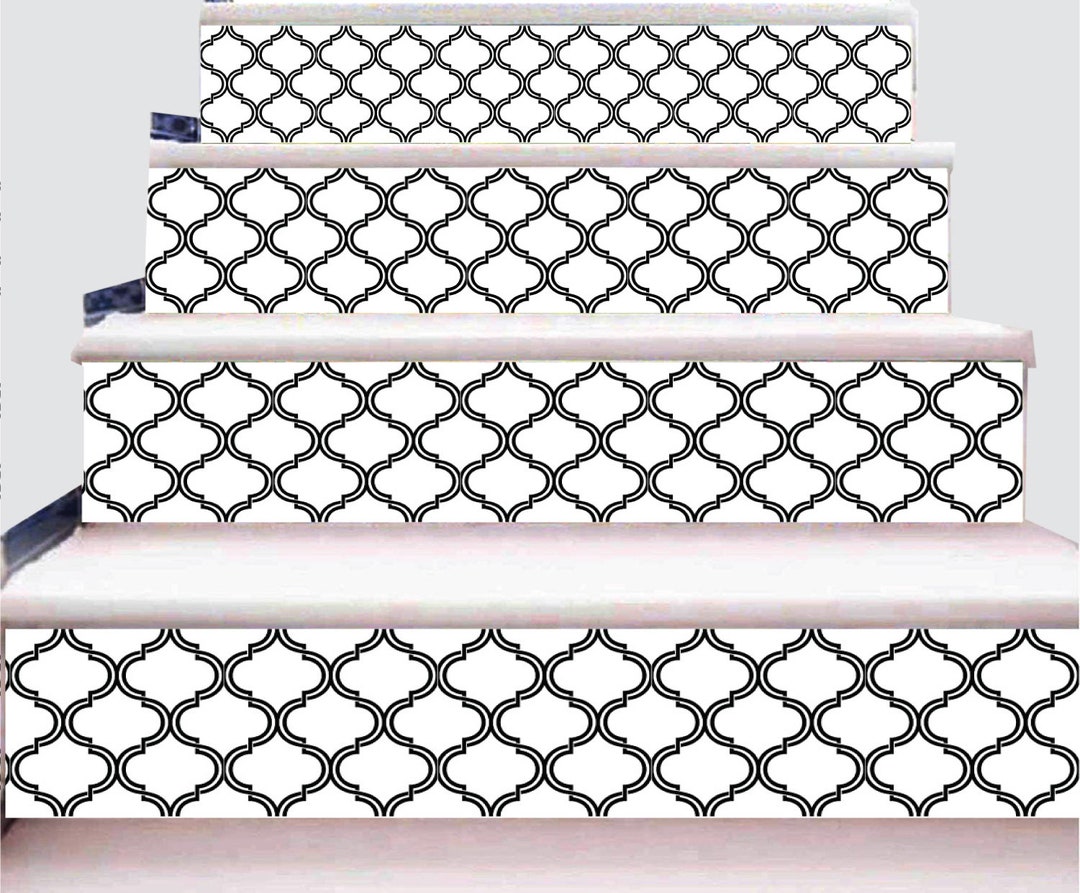 10 Strips Stair Riser Decals Peel and Stick Stair Stickers - Etsy