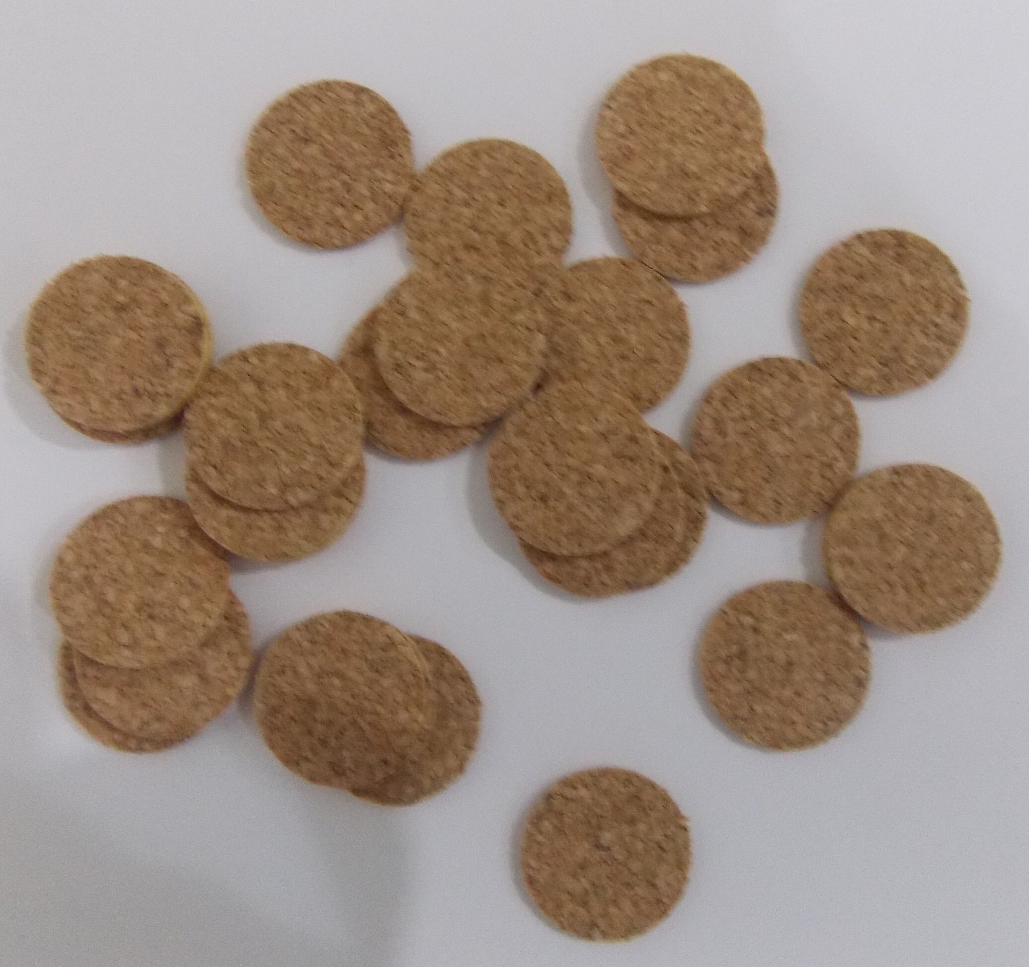 16mm Diameter X 0.8mm Thick Adhesive Backed Cork Circles/discs - Etsy UK
