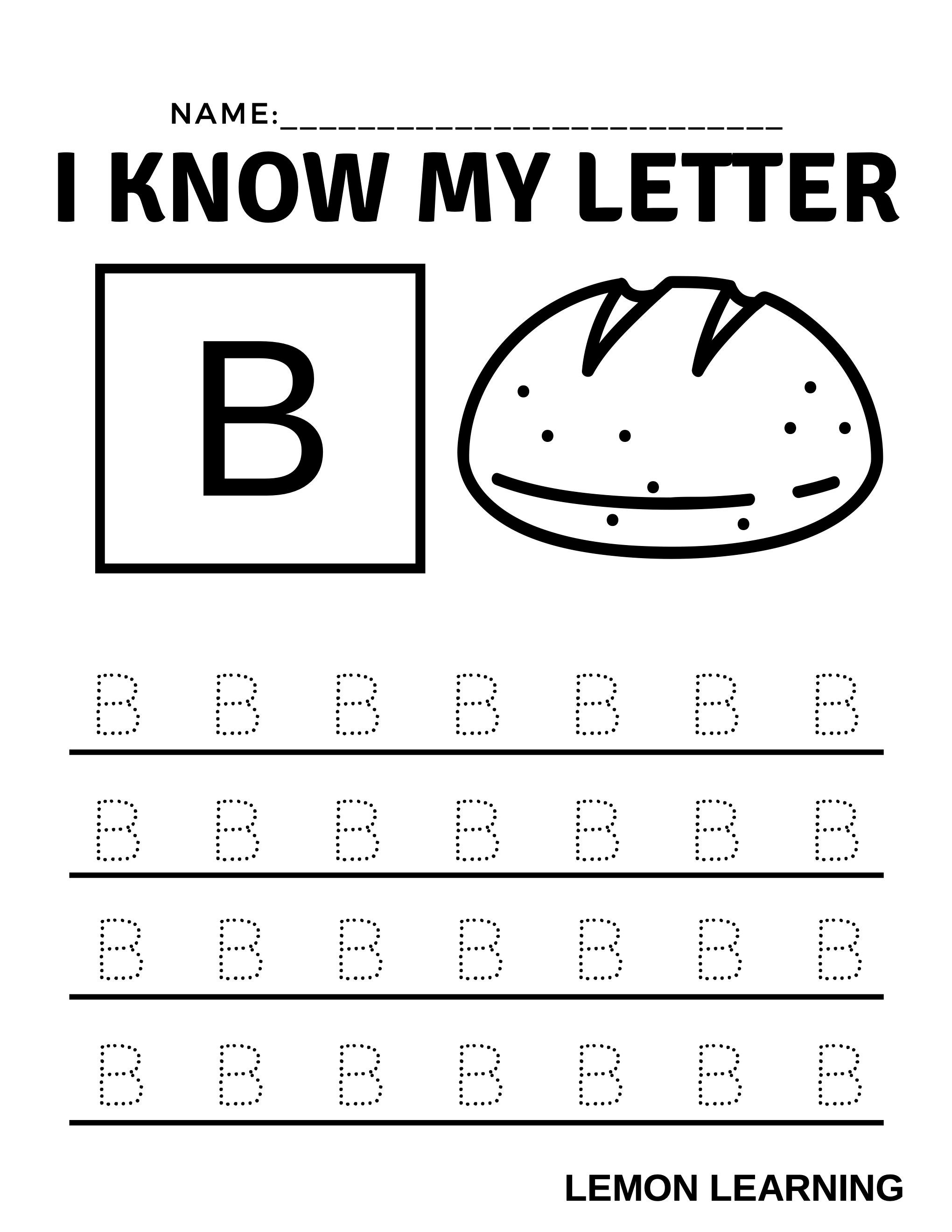 I Know My Letters! Alphabet Tracing Worksheets for Homeschool and ...
