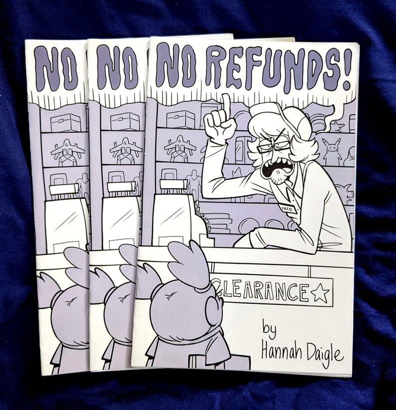NO REFUNDS! - Comic - Etsy