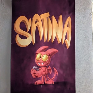 Satina Promotional Poster - Etsy