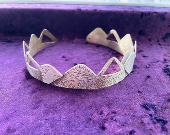 Pure Silver Crown - Etsy