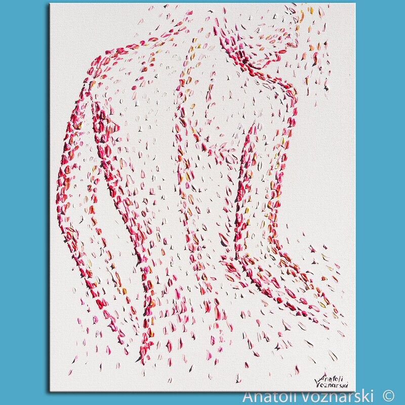 Woman Back Painting - Etsy