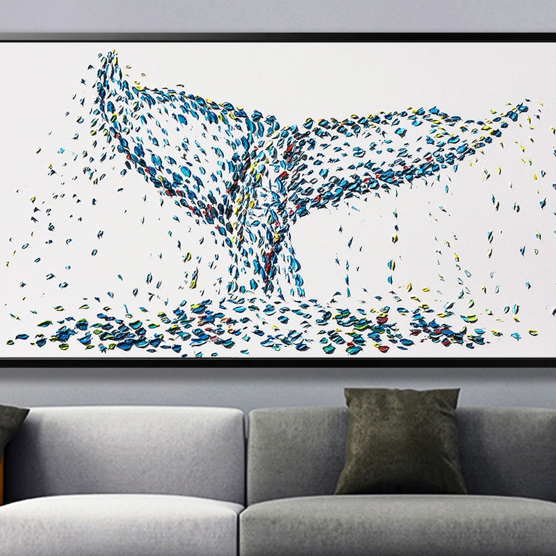 Whale Canvas Art - Etsy