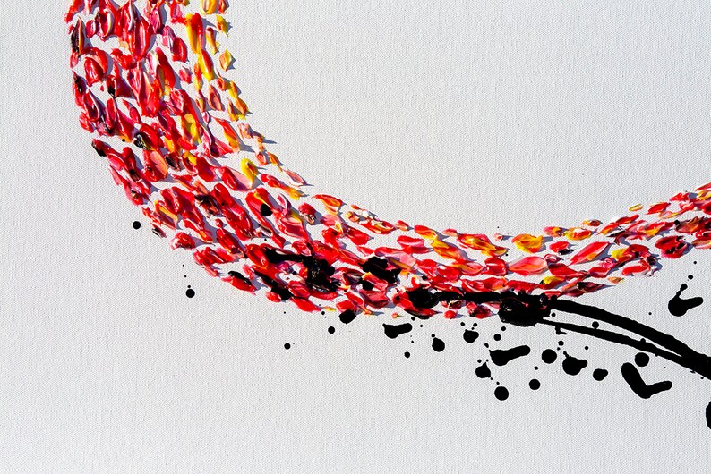 Infinity Love 48",infinity Symbol,beautiful Abstract Painting on Canvas ...