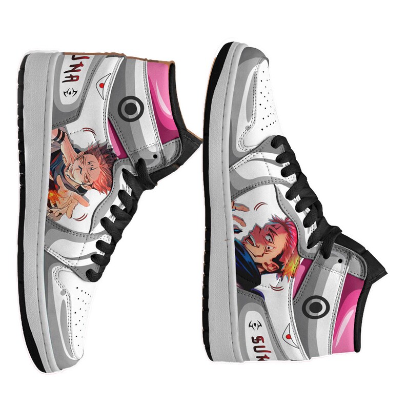 Sukuna Sneakers Limited Edition Jjks Anime Shoes New Version - Etsy