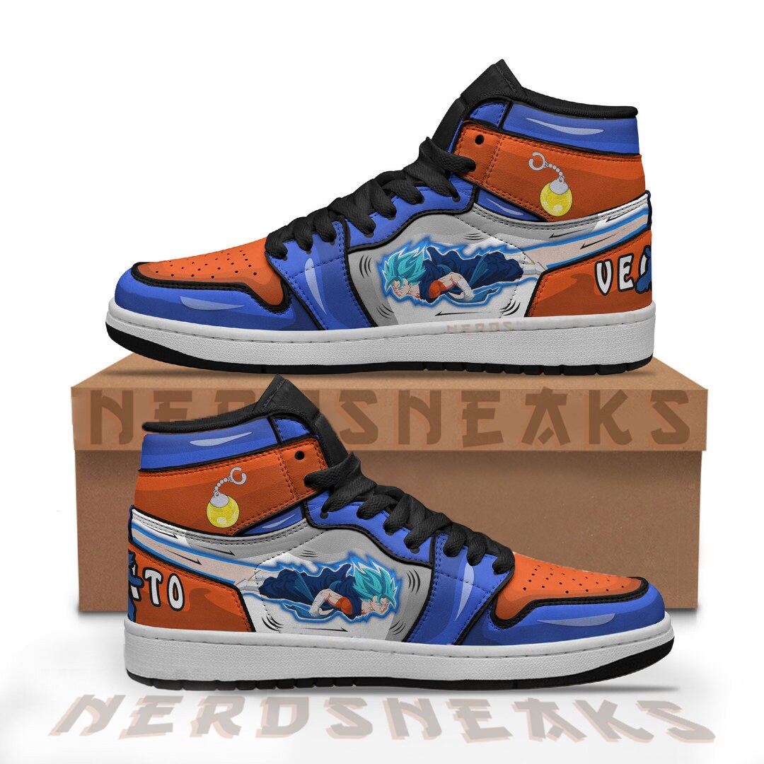 Vegito Custom 3D Shoes Anime Boot Sneakers - Etsy