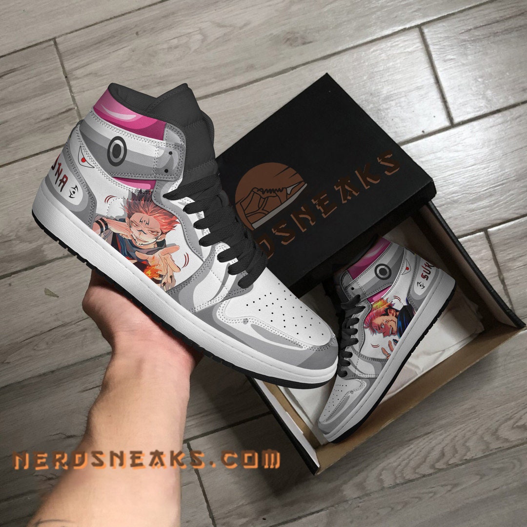 Sukuna Sneakers Limited Edition Jjks Anime Shoes New Version - Etsy