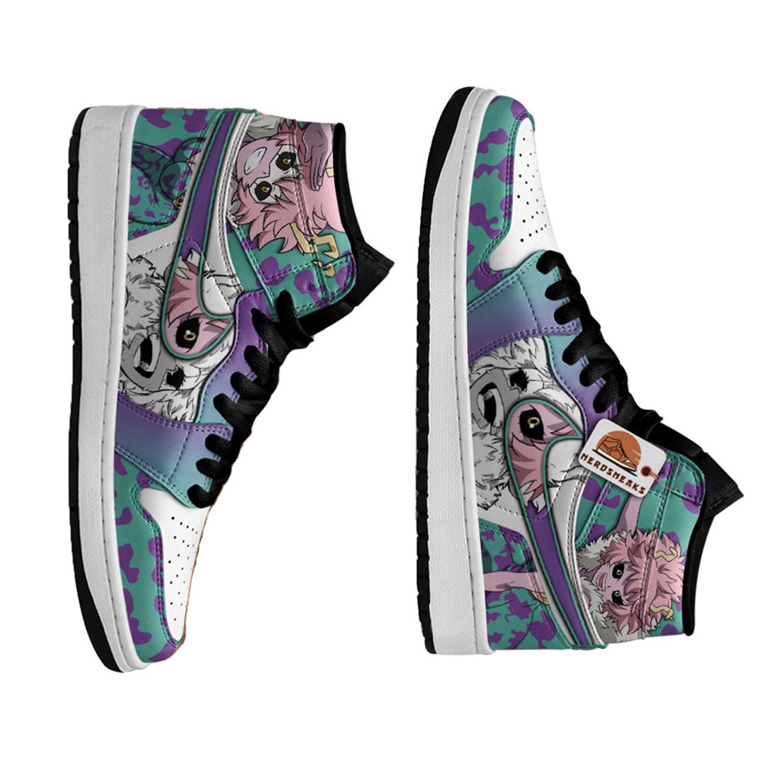Mina Ashido Sneakers Custom MHA Manga Anime Shoes - Etsy