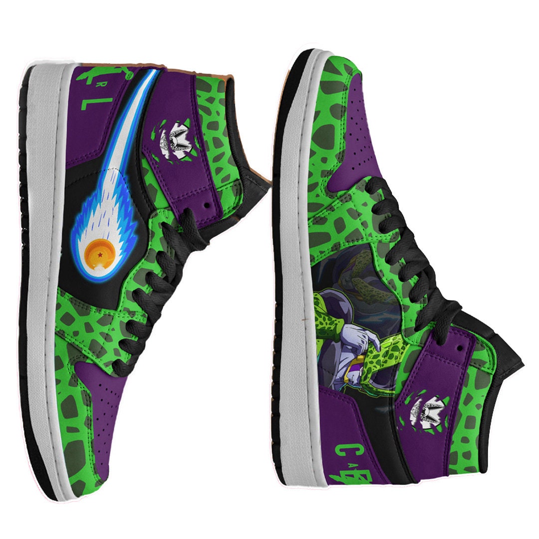 Cell Sneakers Limited Edition Anime Shoes - Etsy