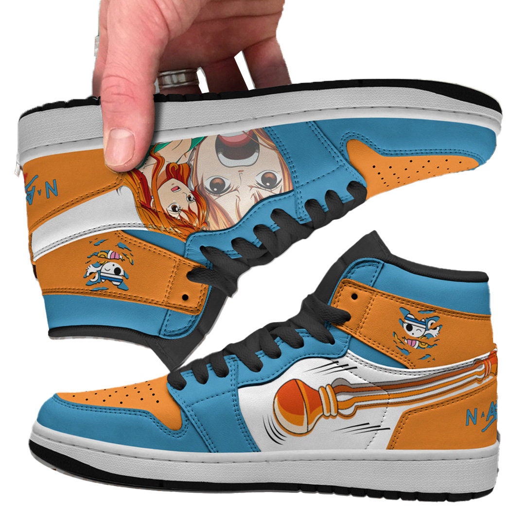 Nami Sneakers Custom Anime Shoes Model Ver - Etsy