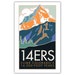 14er Poster - Etsy