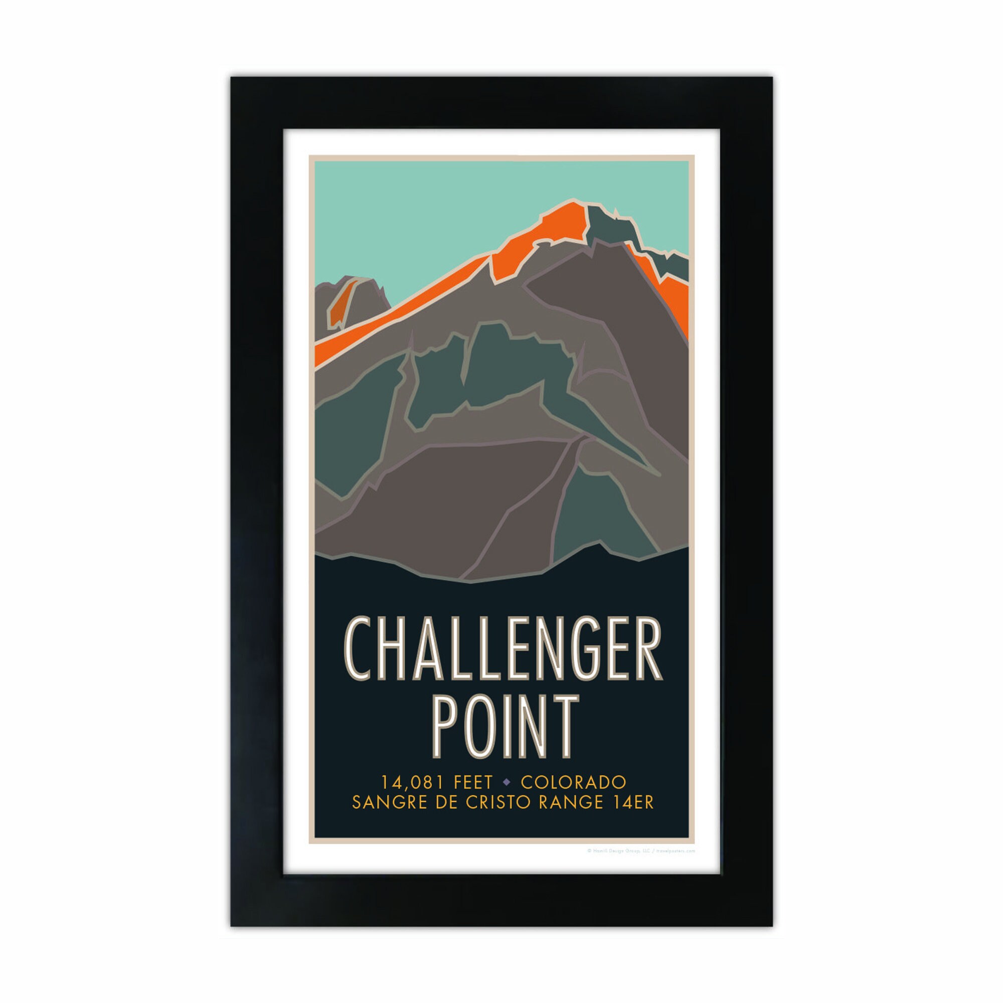 Challenger Point 14er Poster - Etsy