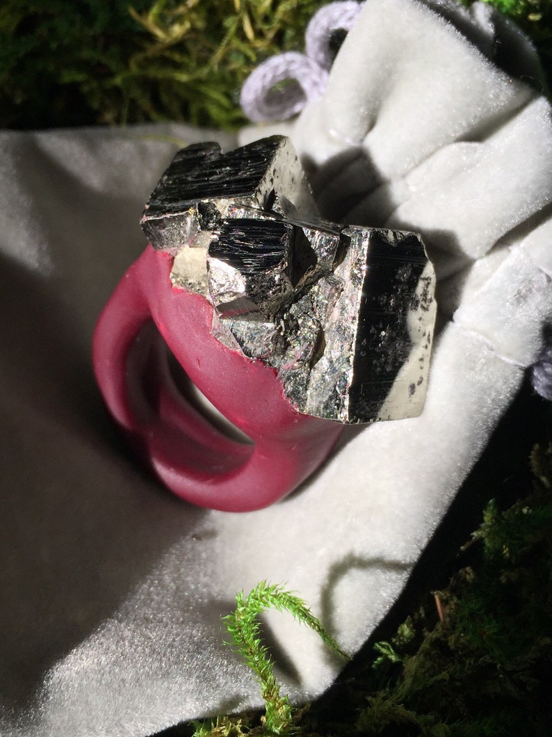 Pyrite Ring - Etsy