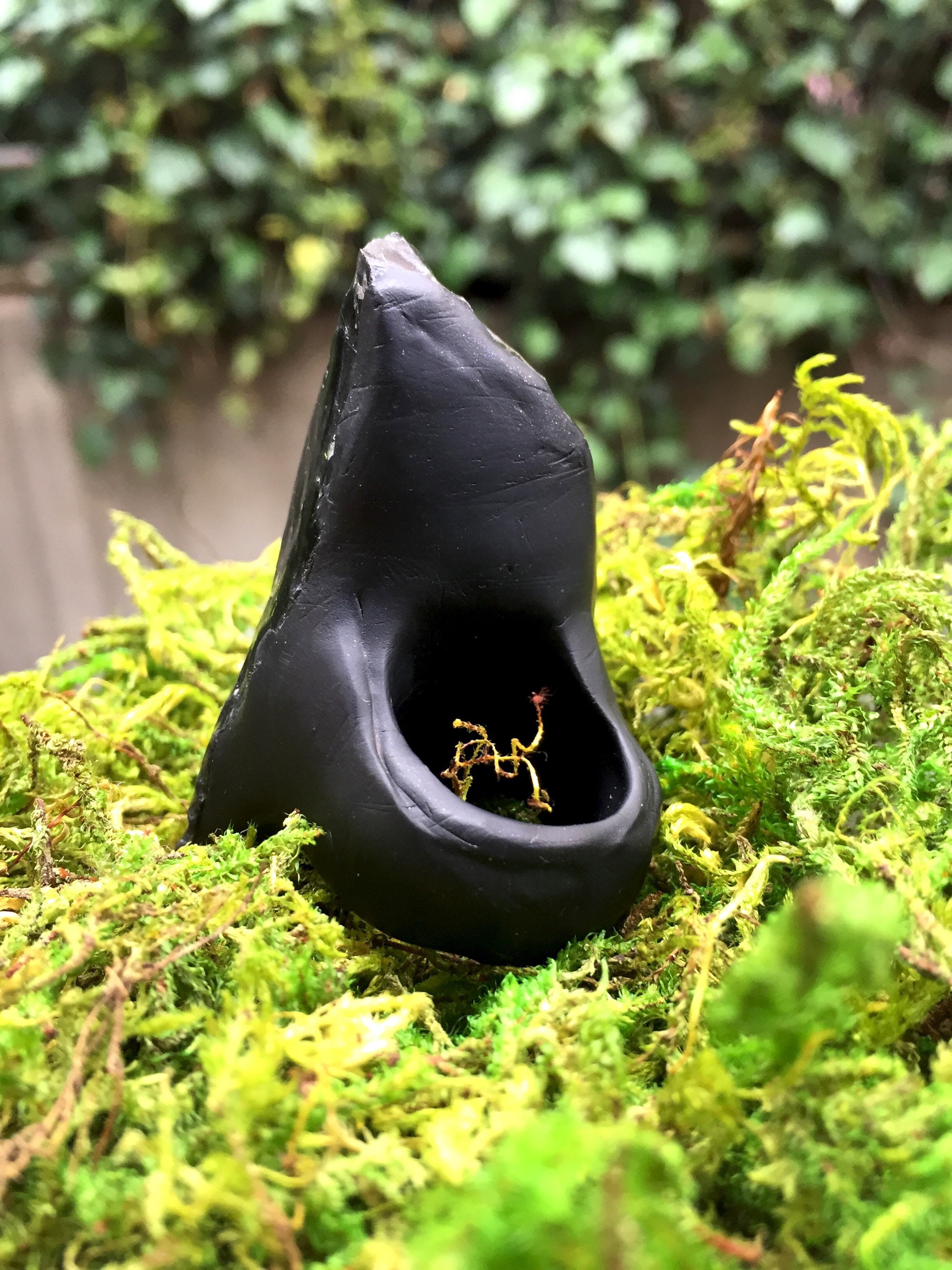 Obsidian Ring - Etsy