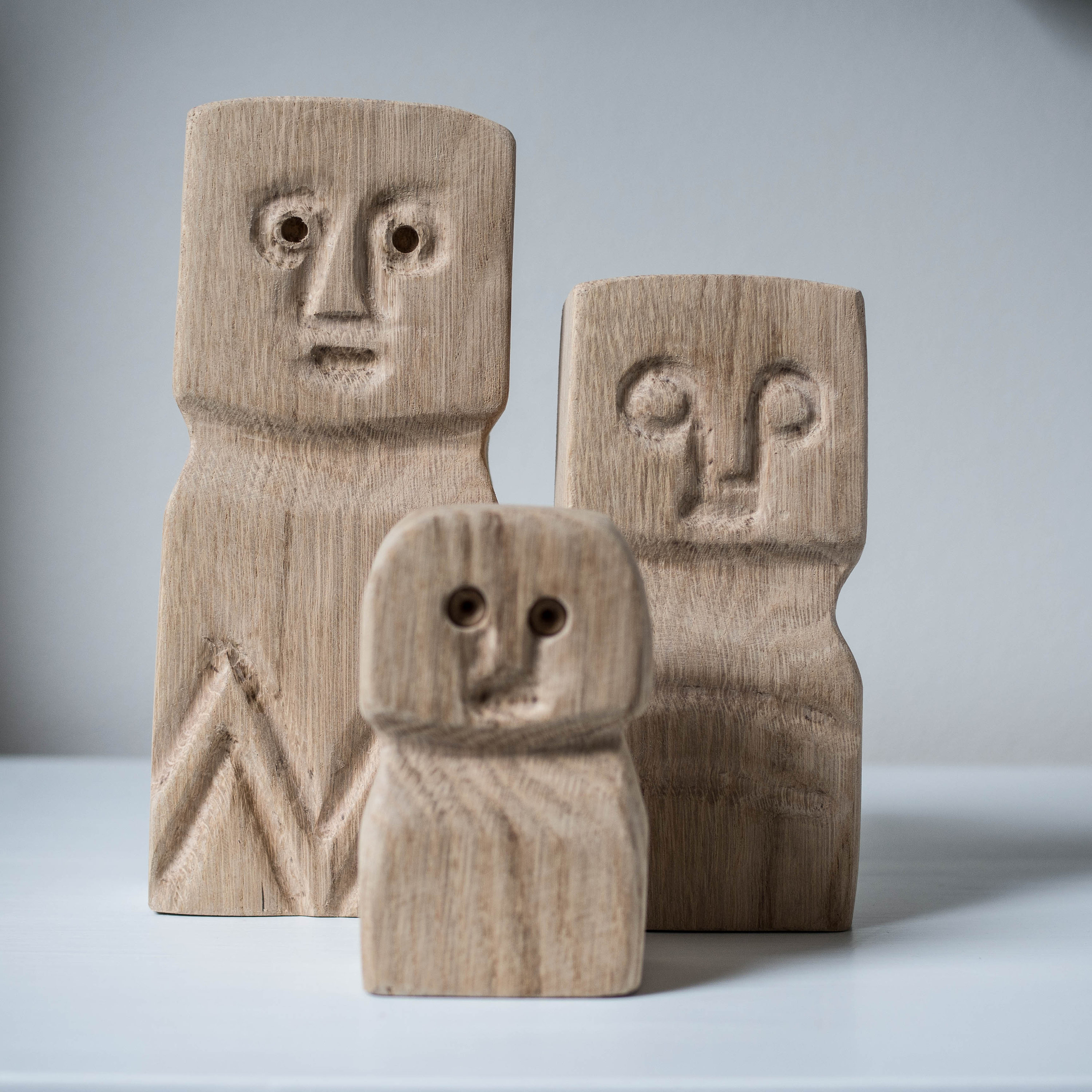 Handmade Wooden Sculpture Raw Solid Wood Decorations Nature - Etsy