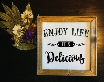 Delicious Sign | Etsy