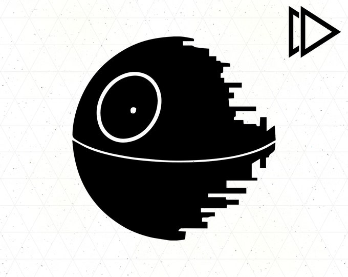 Star Wars Death Star Logo Decal - Etsy
