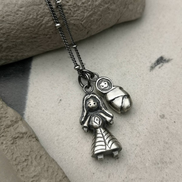 Worry Doll Necklace - Etsy