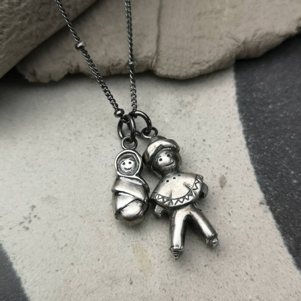 Worry Doll Necklace - Etsy