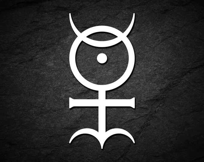 Monas Hieroglyphica/monad Decal Sticker | Esoteric Magick Symbol ...