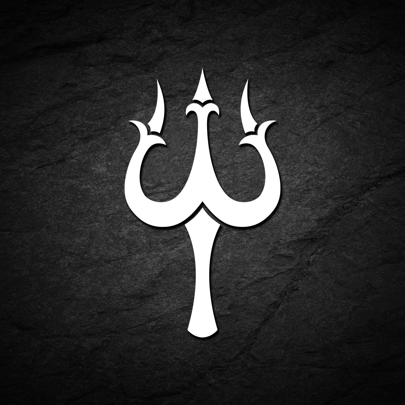 Trishula / Trident of Shiva Decal Sticker Sacred Vedic - Etsy