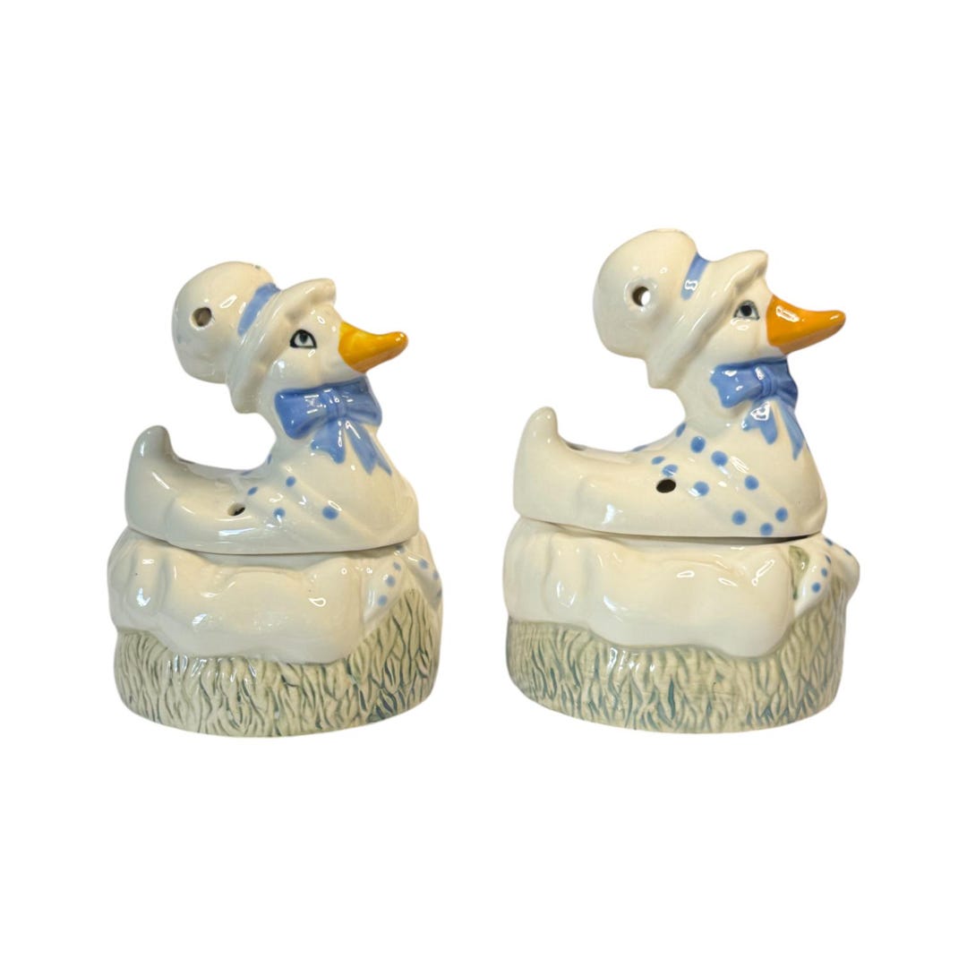 Mother Goose Ceramic Potpourri Holders Yankee Candles Country Farmhouse ...