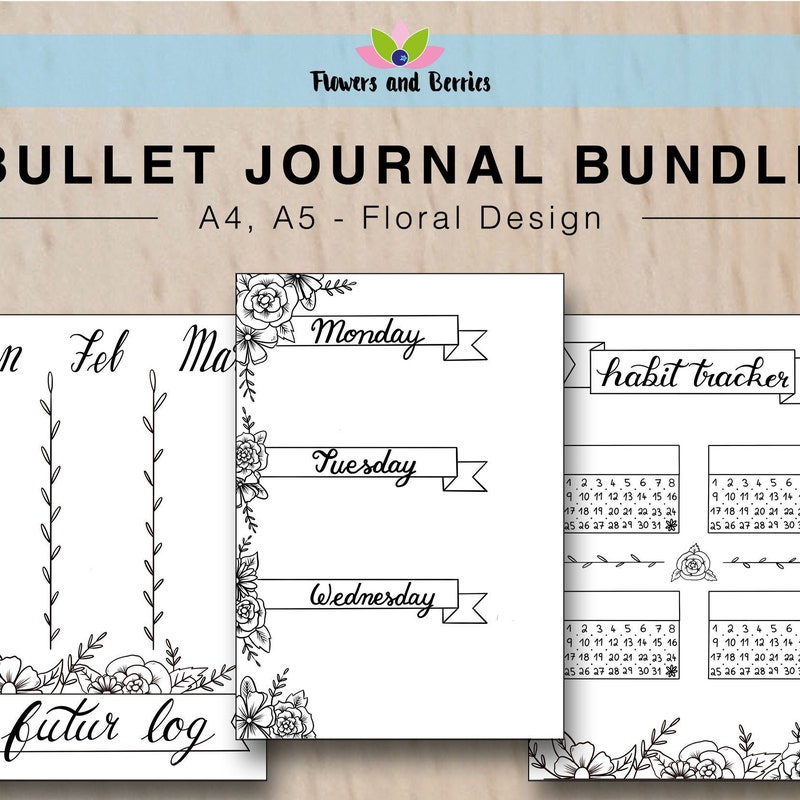 Bullet Journal Starter Kit - Etsy