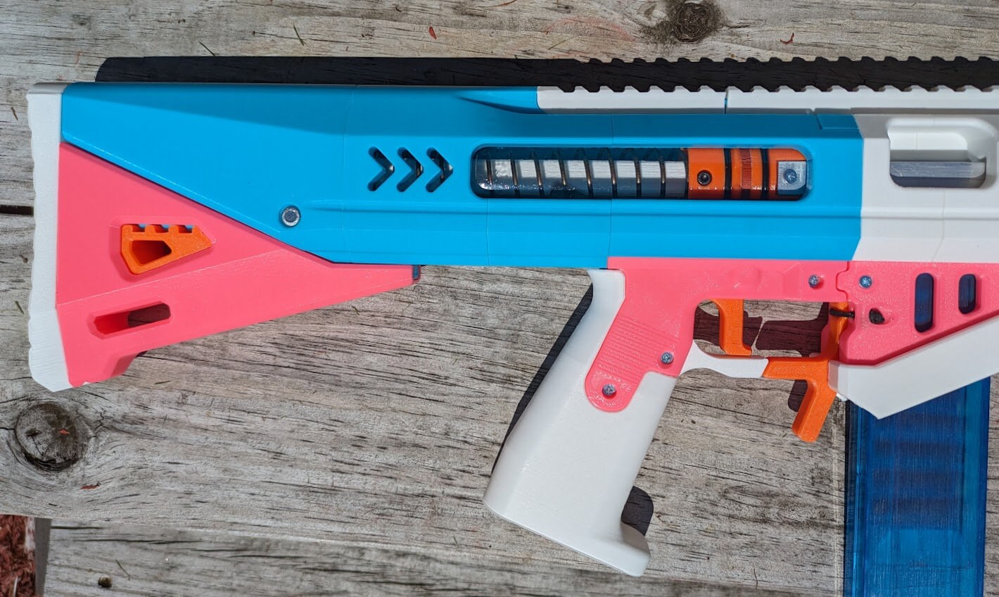 Nerf Alchemist 3D Printed Half Dart Blaster - Etsy