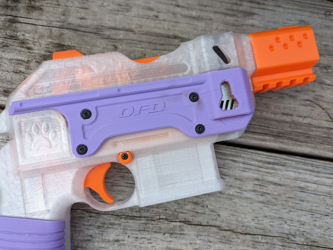 OFD Meowser Flycore Nerf Blaster Pistol - Etsy