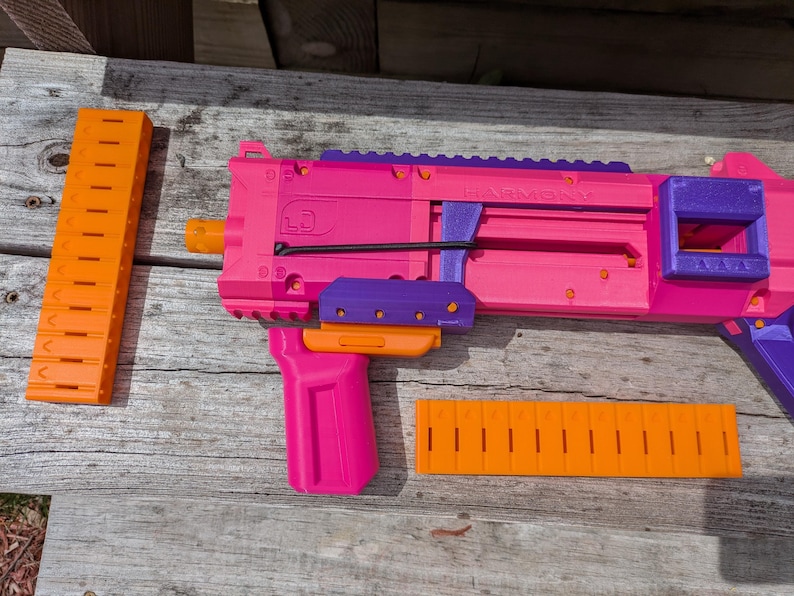 Harmony 3d-printed Pump-action Nerf Blaster - Etsy