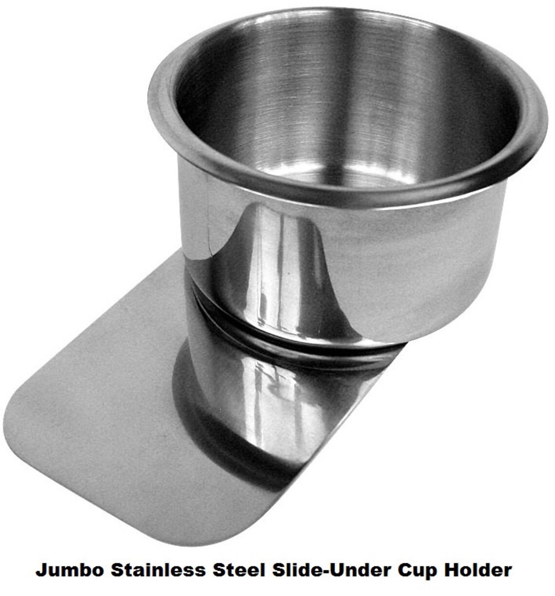 10 Jumbo Stainless Steel Slide-under Cup Holders - 10 Ct. - Build Your ...