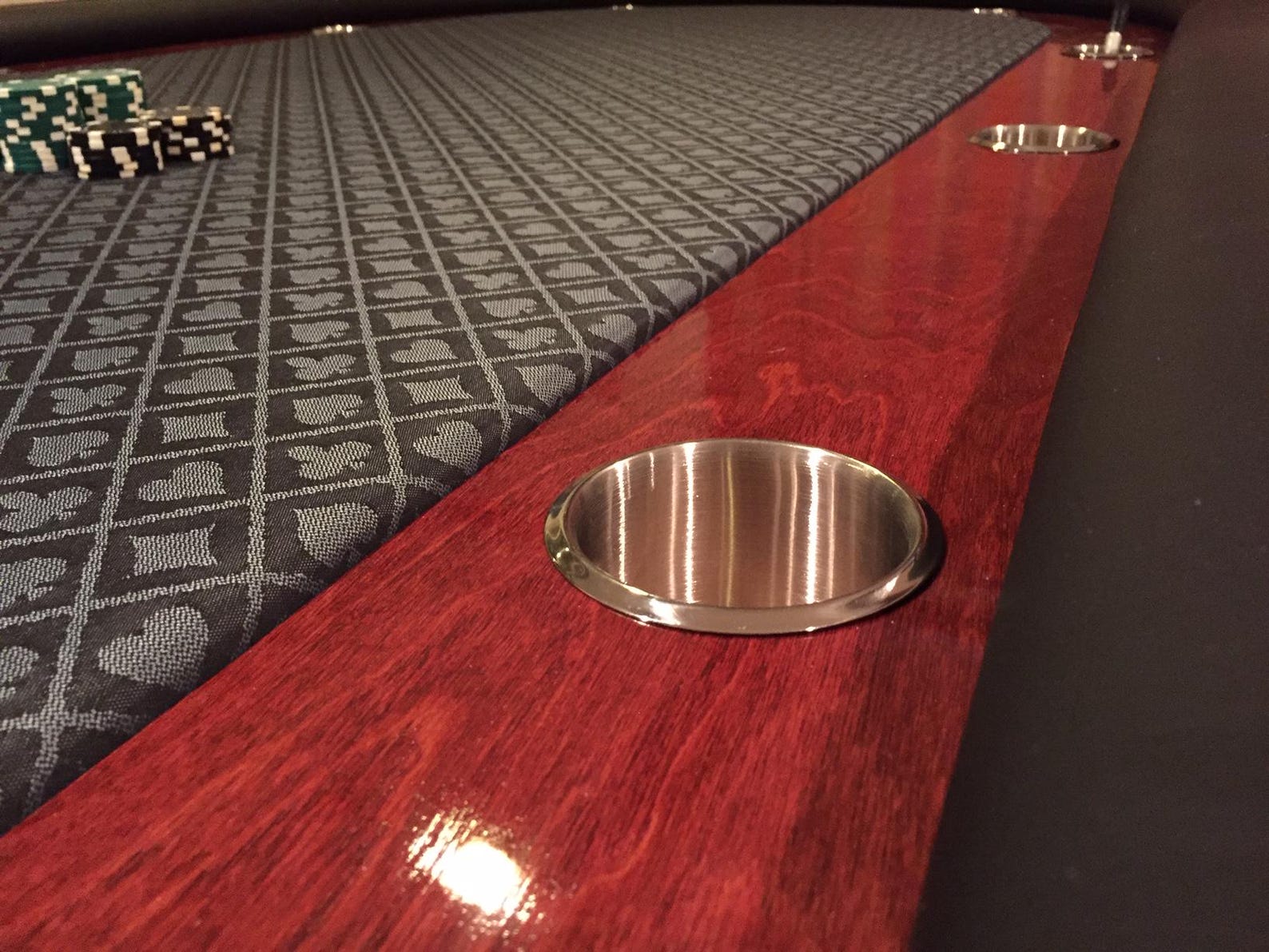 DIY 8' Premium Custom Racetrack Poker Table Building Kit - 13 Color ...