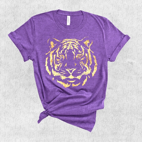 Sequin Tiger Shirt - Etsy
