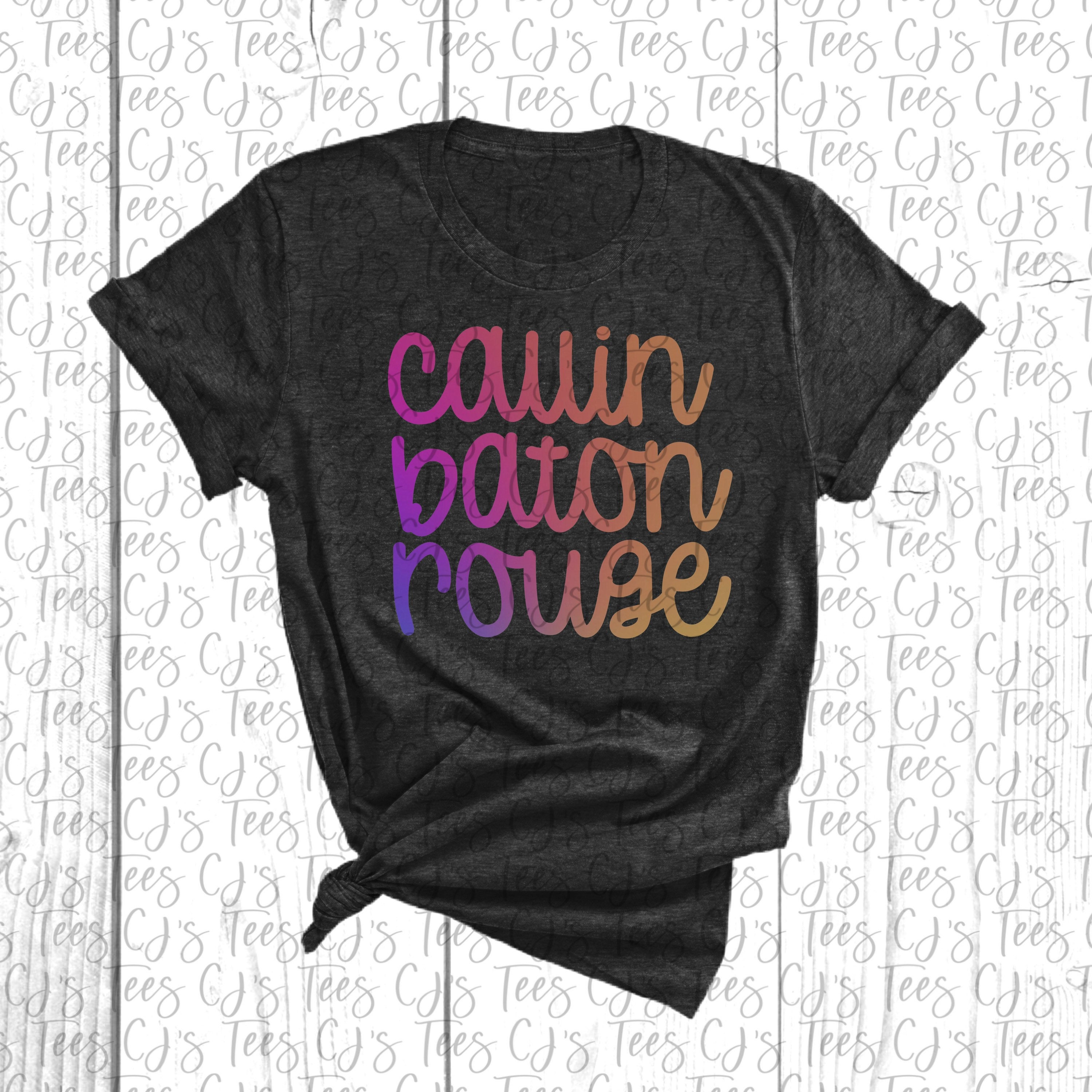 Colorful Louisiana T-shirt Callin Baton Rouge Tee Garth - Etsy