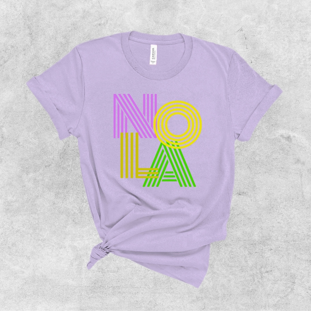 New Orleans Shirt, NOLA Shirt, Mardi Gras Shirt, Louisiana Shirt - Etsy